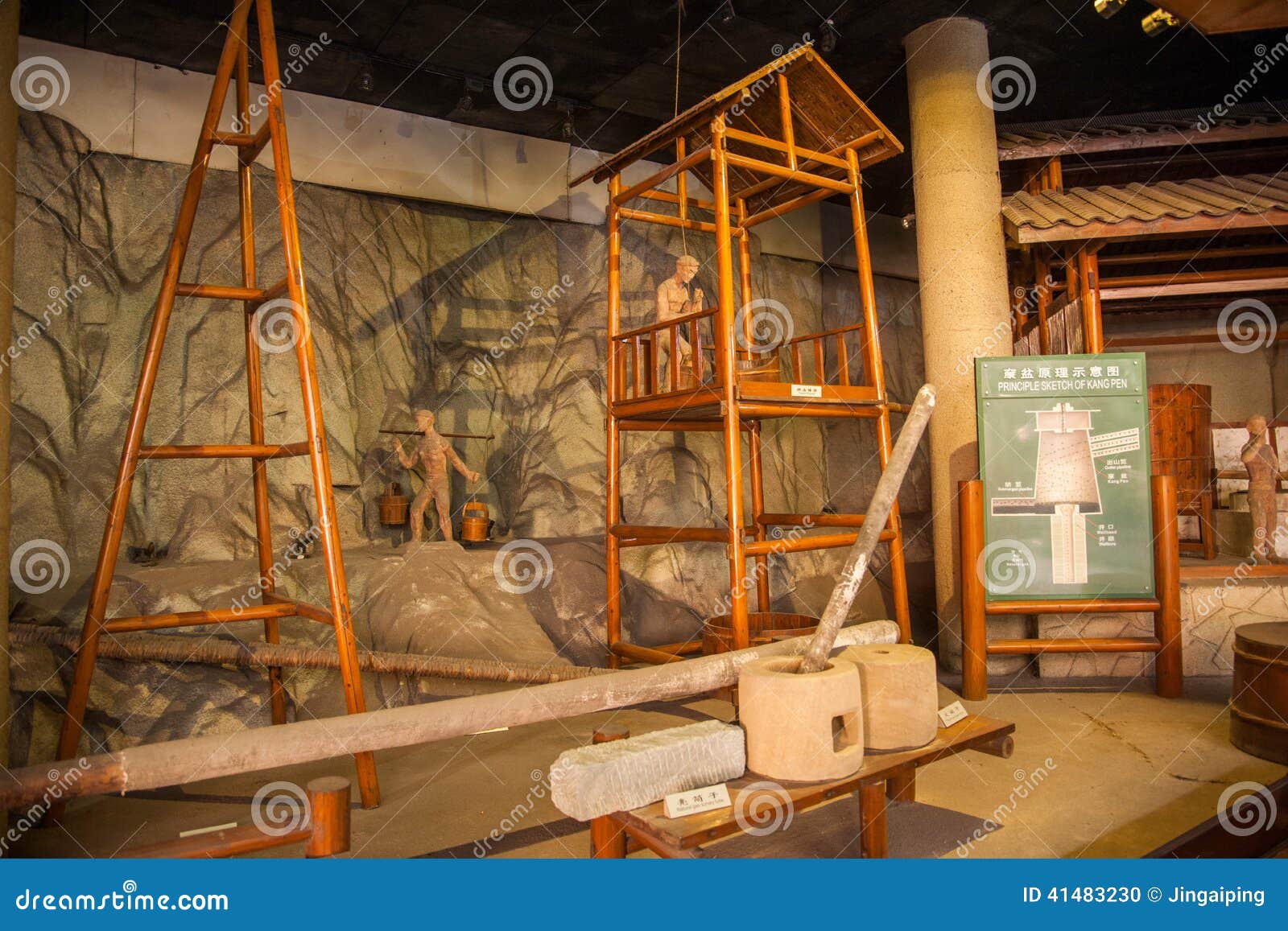 Zigong Salt Museum Shows the Process Model of Ancient Salt Technology ...