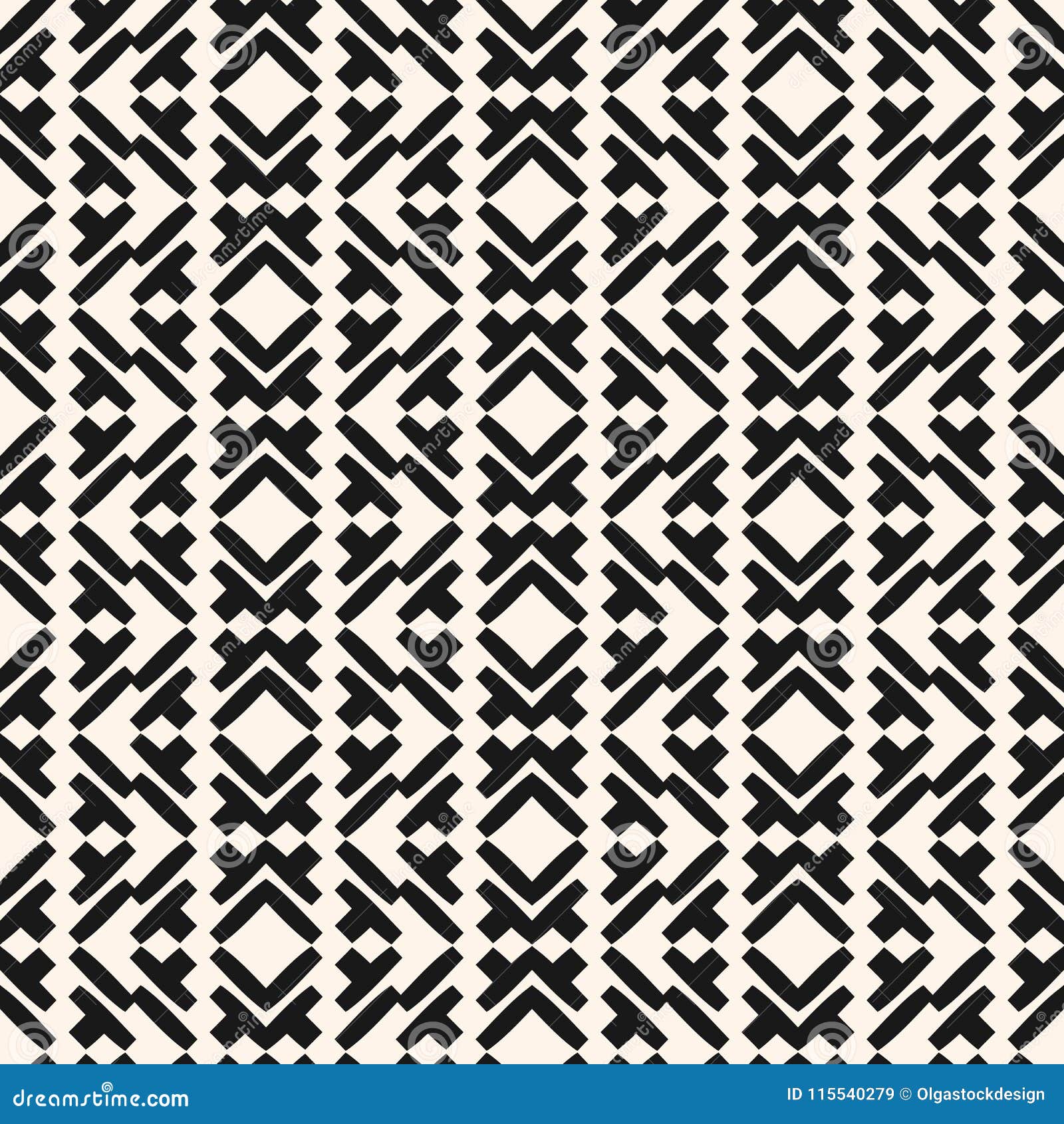 Zigzag Geometric Seamless Pattern in Tribal Ethnic Style. Stock Vector ... Zigzag Geometric Seamless Pattern in Tribal Ethnic Style. Stock Vector ...