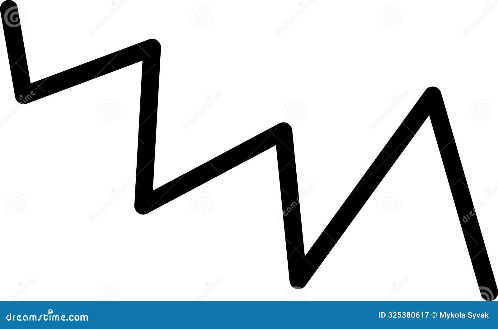 Zigzag Line Abstract stock vector. Illustration of texture - 325380617