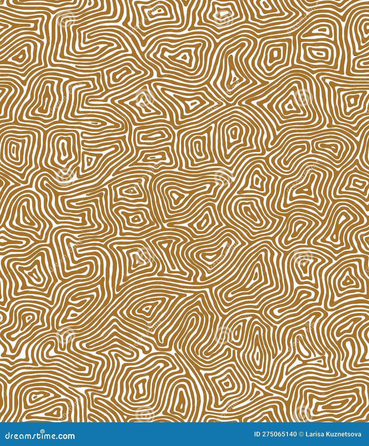 Zigzag Pattern Drawn with Brown Lines by Hand, Zebra Coloring. Stock ...