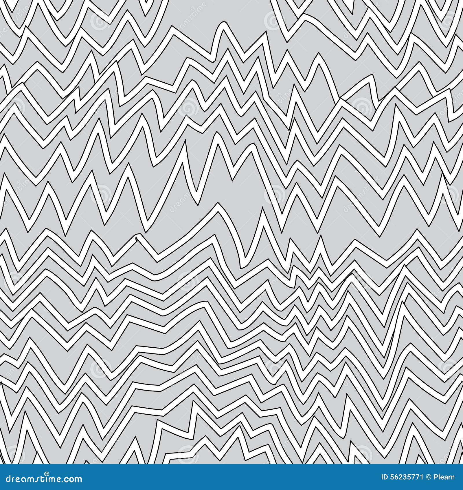 Zigzag Pattern stock vector. Illustration of abstract - 56235771