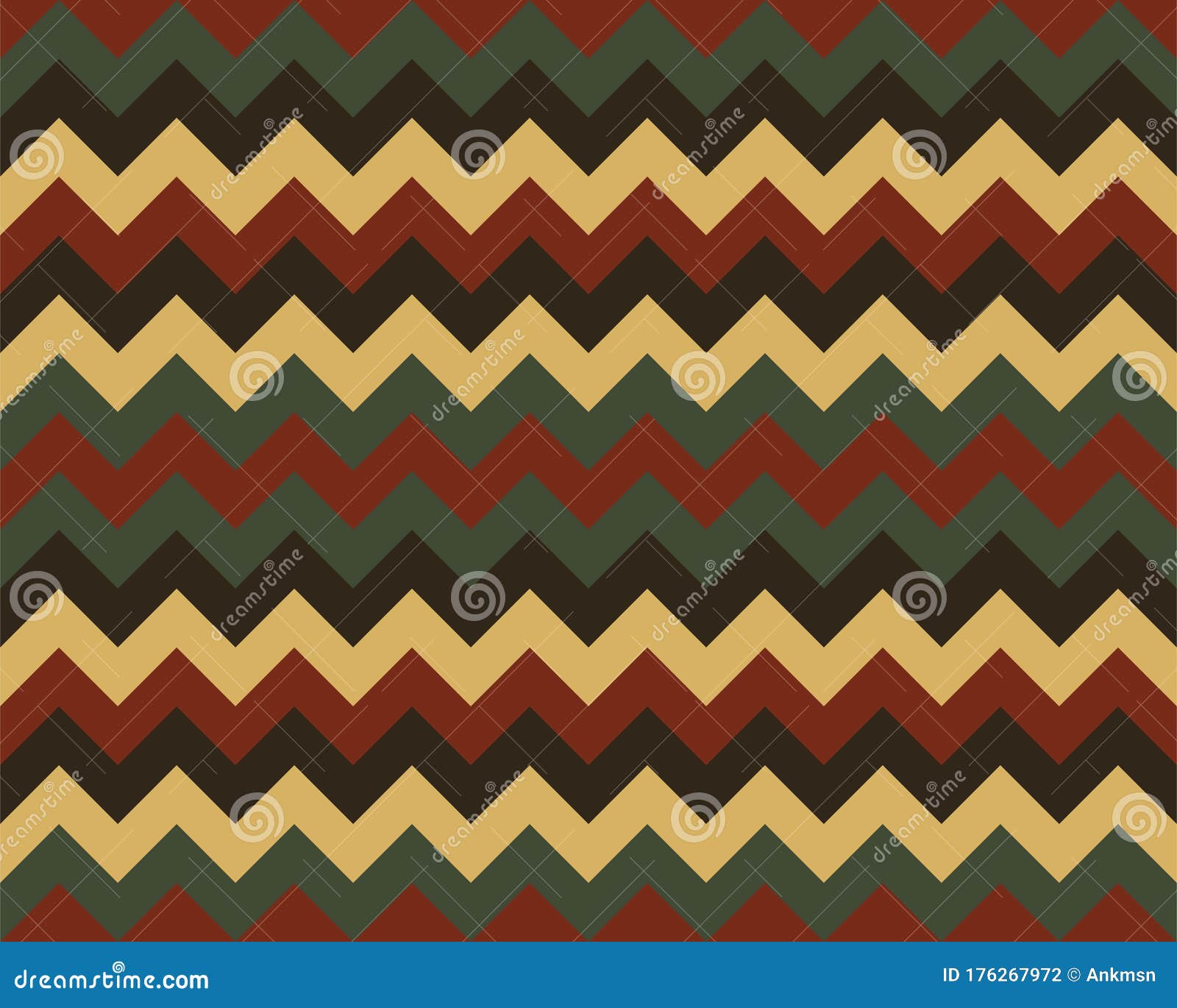 Zigzag Pattern Seamless. Zig Zag Background Color Stock Vector ...