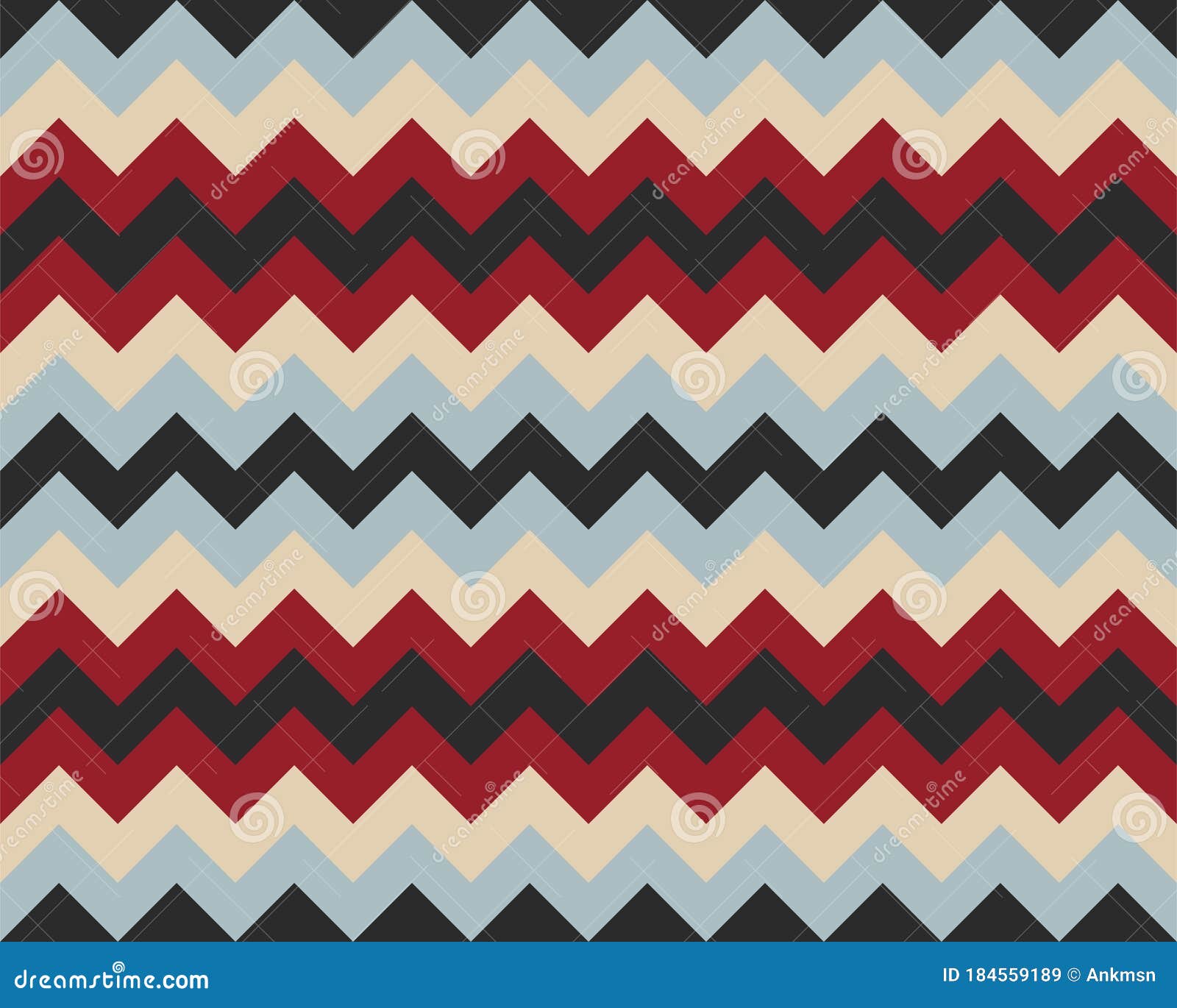 Zigzag Pattern Seamless. Zig Zag Background Color Stock Vector ...