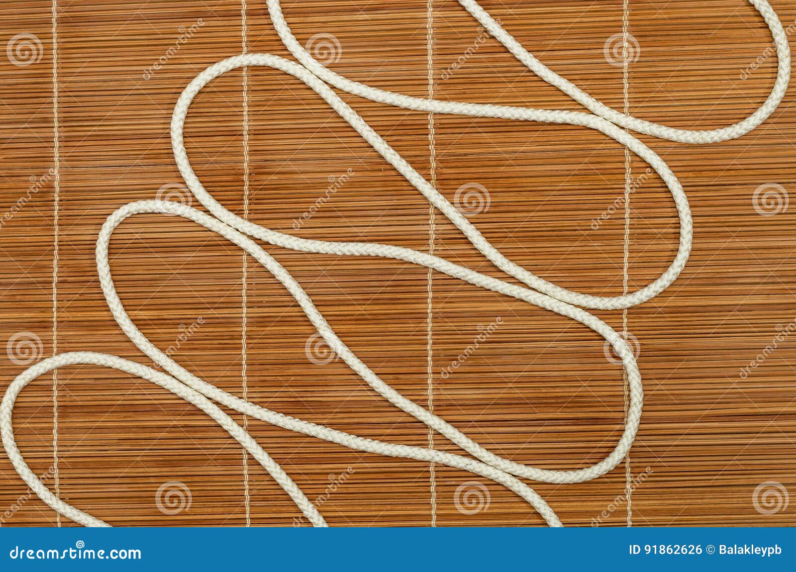Zigzag from a rope stock photo. Image of ornate, bend - 91862626