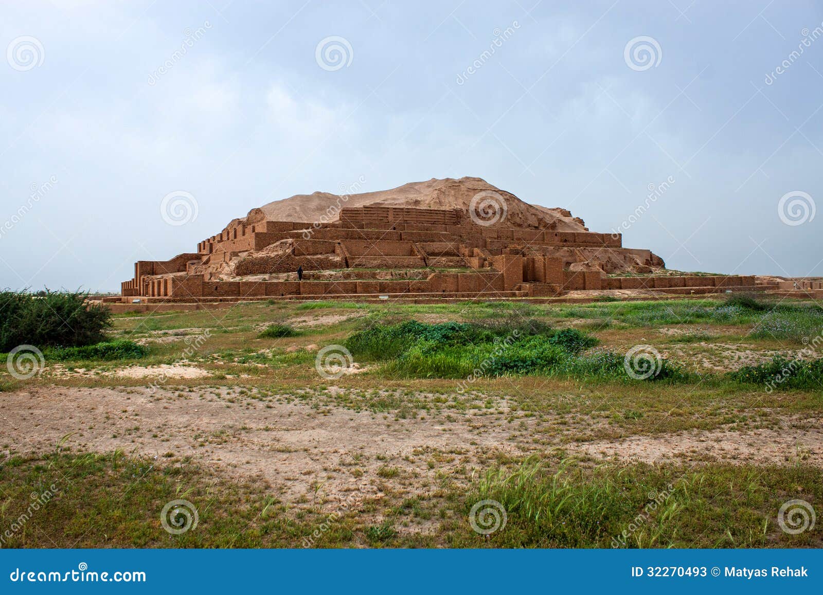Zikkurat Choqa Zanbil stock image. Image of iran, monument - 32270493