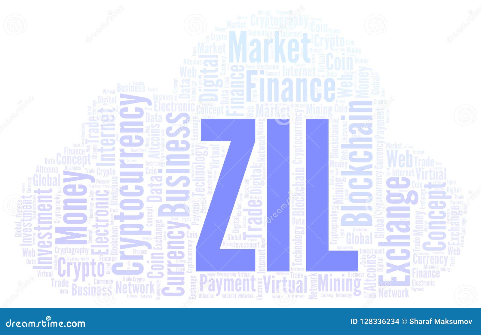 Zilliqa Cryptocurrency Token Symbol, ZIL Coin Icon In Circle With Pcb ...