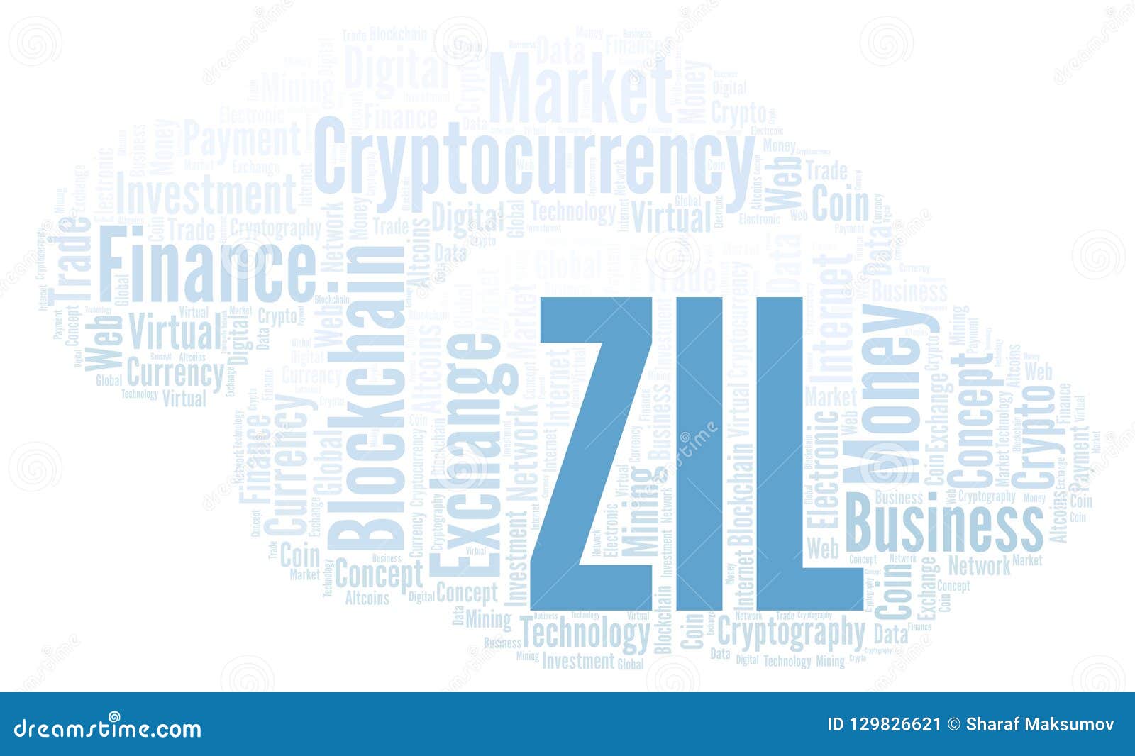 Zilliqa Cryptocurrency Token Symbol, ZIL Coin Icon In Circle With Pcb ...