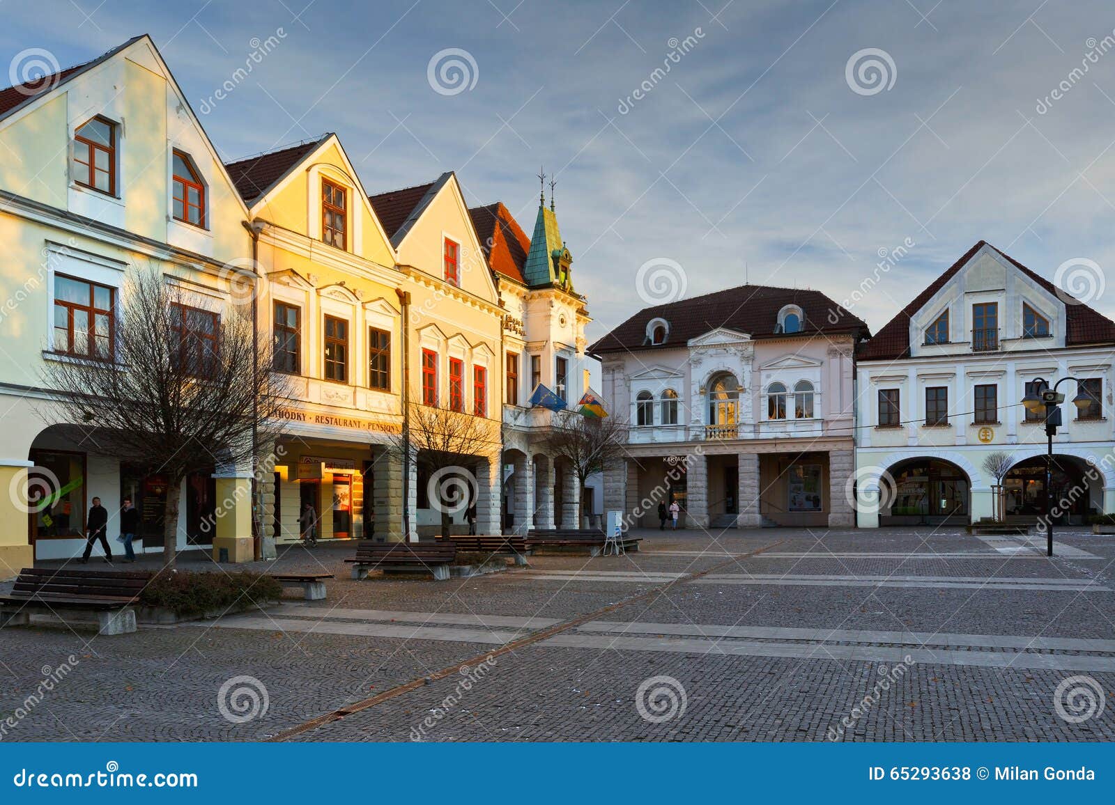 Zilina editorial stock photo. Image of architecture, colonnade - 65293638