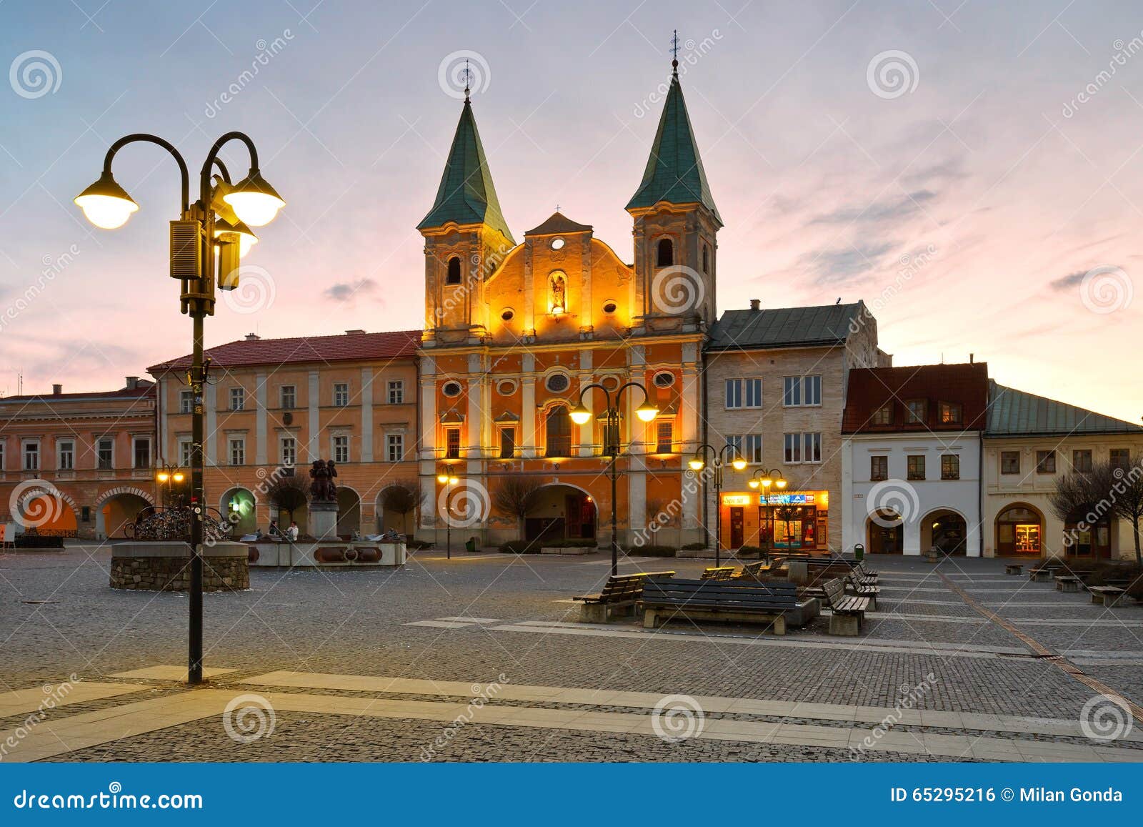 Zilina editorial photo. Image of europe, slovakia, town - 65295216