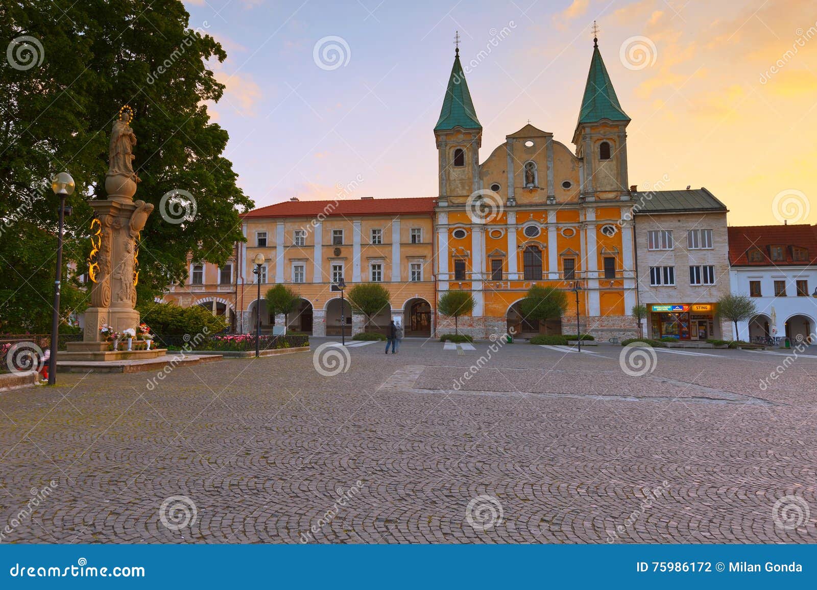 Zilina editorial photography. Image of slovakia, historic - 75986172