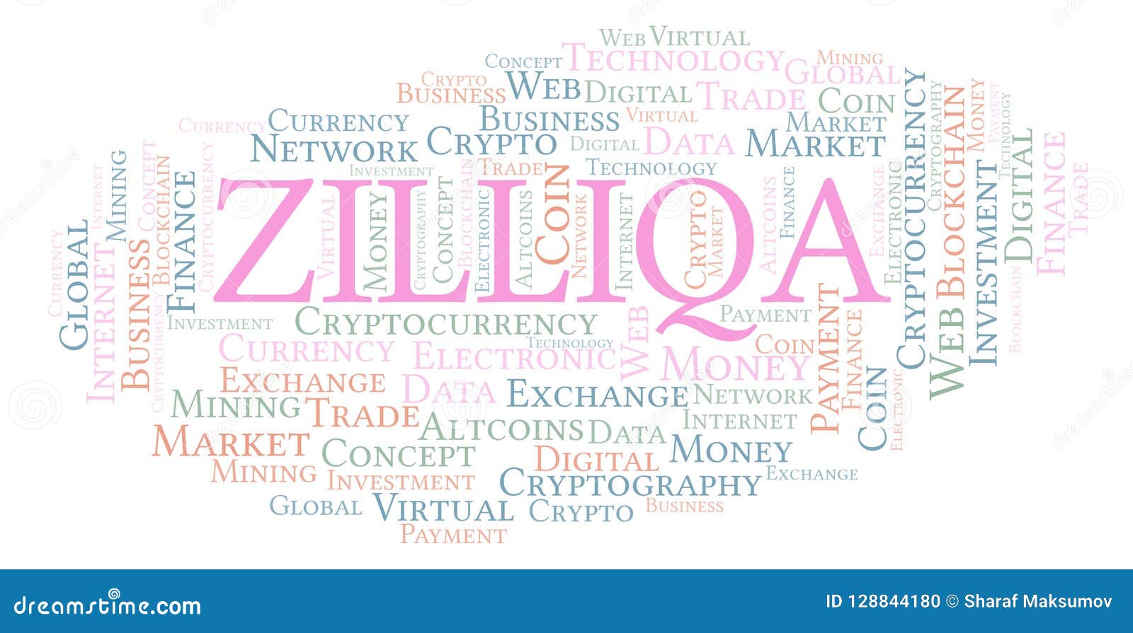 Zilliqa Cryptocurrency Token Symbol, ZIL Coin Icon In Circle With Pcb ...