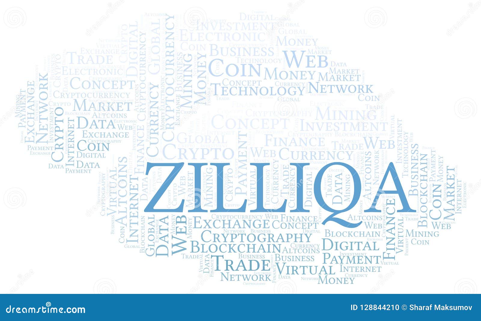 Zilliqa Cryptocurrency Token Symbol, ZIL Coin Icon In Circle With Pcb ...