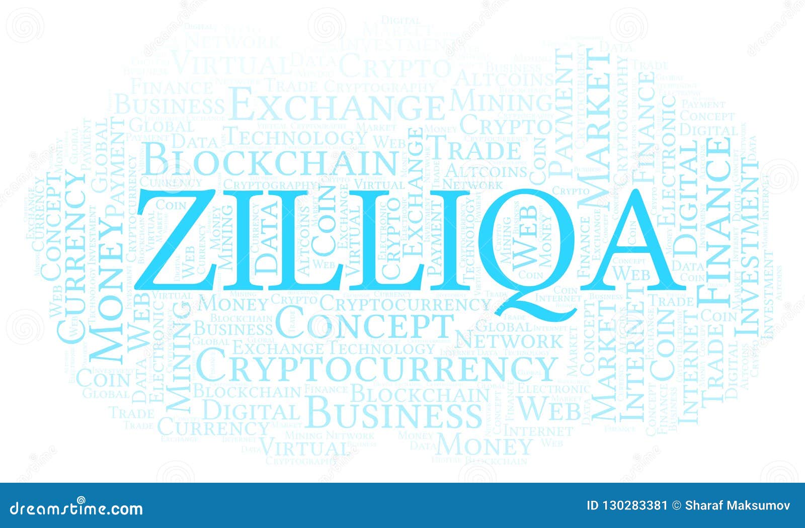 Zilliqa Cryptocurrency Token Symbol, ZIL Coin Icon In Circle With Pcb ...