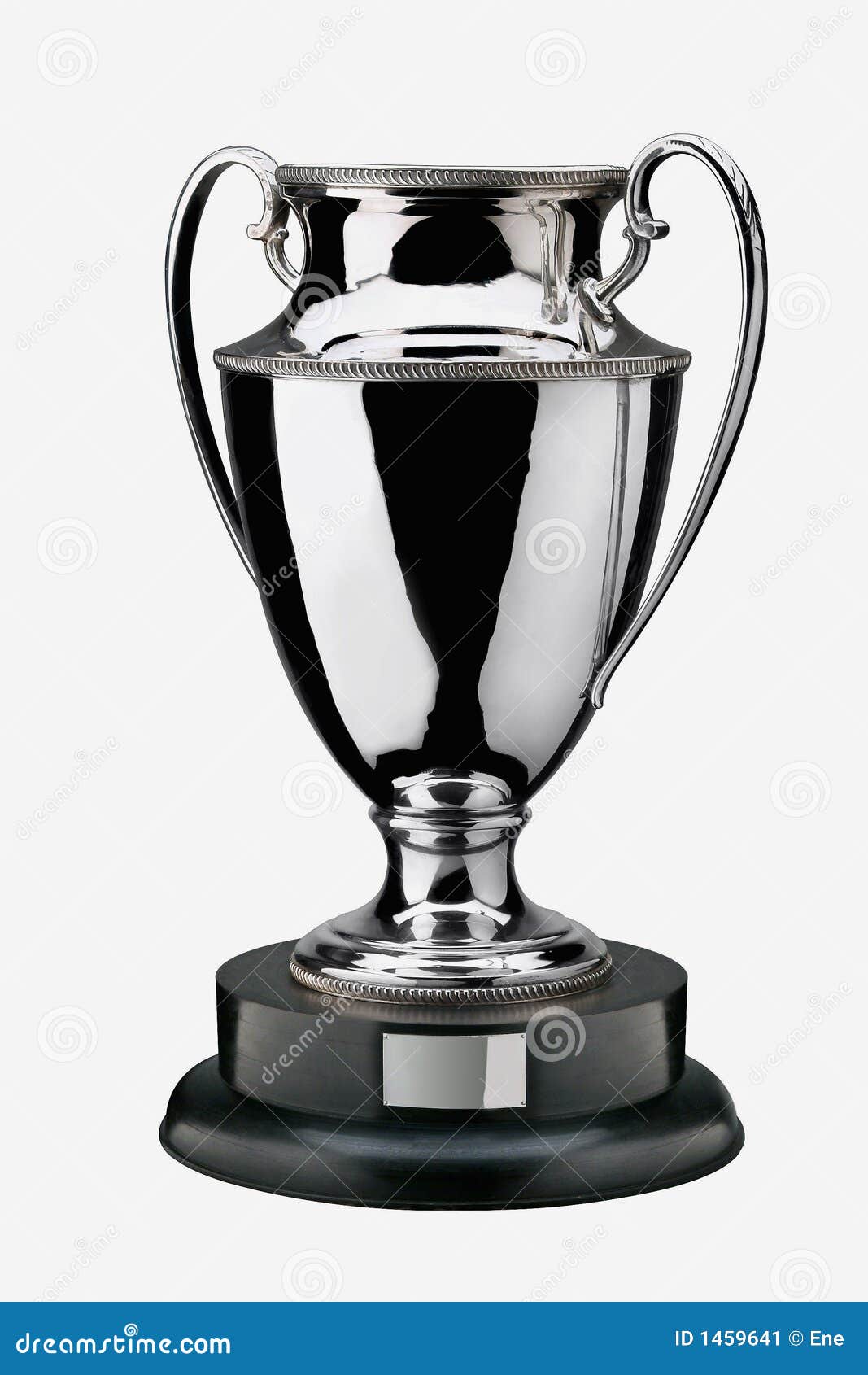 Zilveren trofee stock afbeelding. Image of winnaar, sporten - 1459641