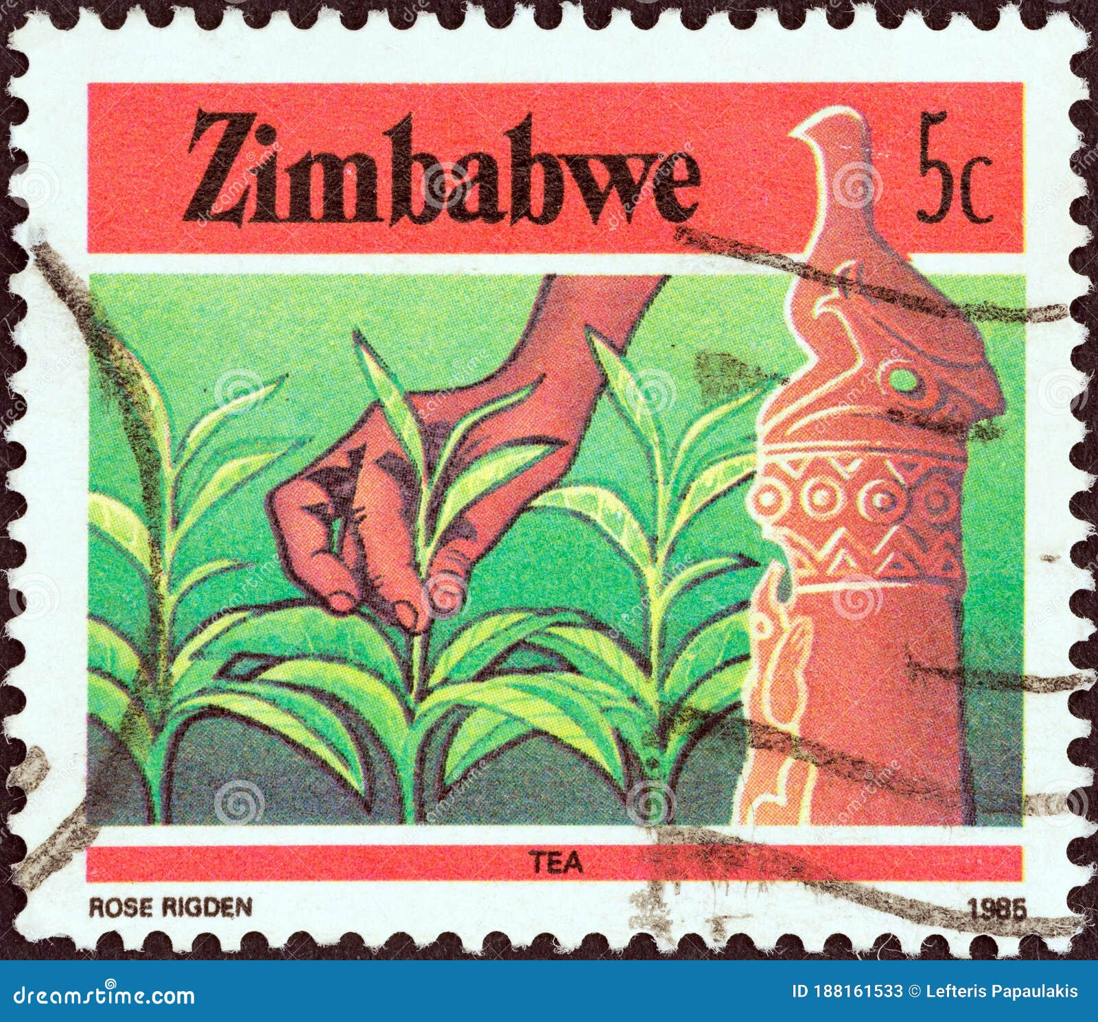 ZIMBABWE - CIRCA 1985: a Stamp Printed in Zimbabwe from the `National ... ZIMBABWE - CIRCA 1985: a Stamp Printed in Zimbabwe from the `National ...