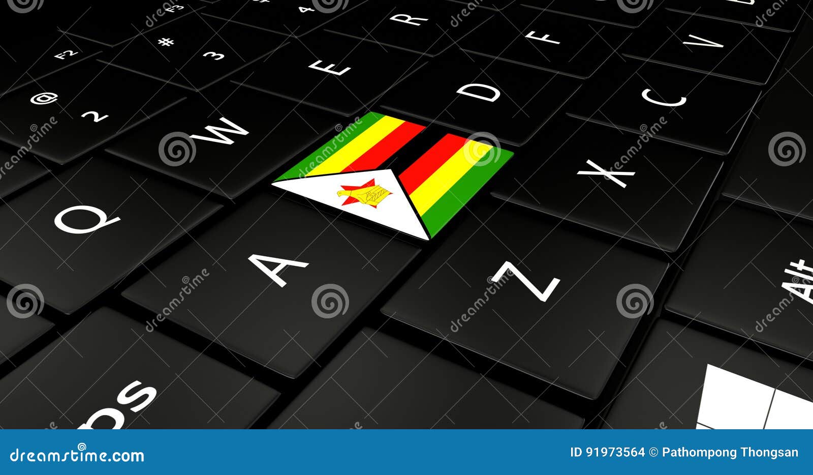 Zimbabwe Flag Button Laptop Keyboard Stock Illustrations – 2 Zimbabwe ...