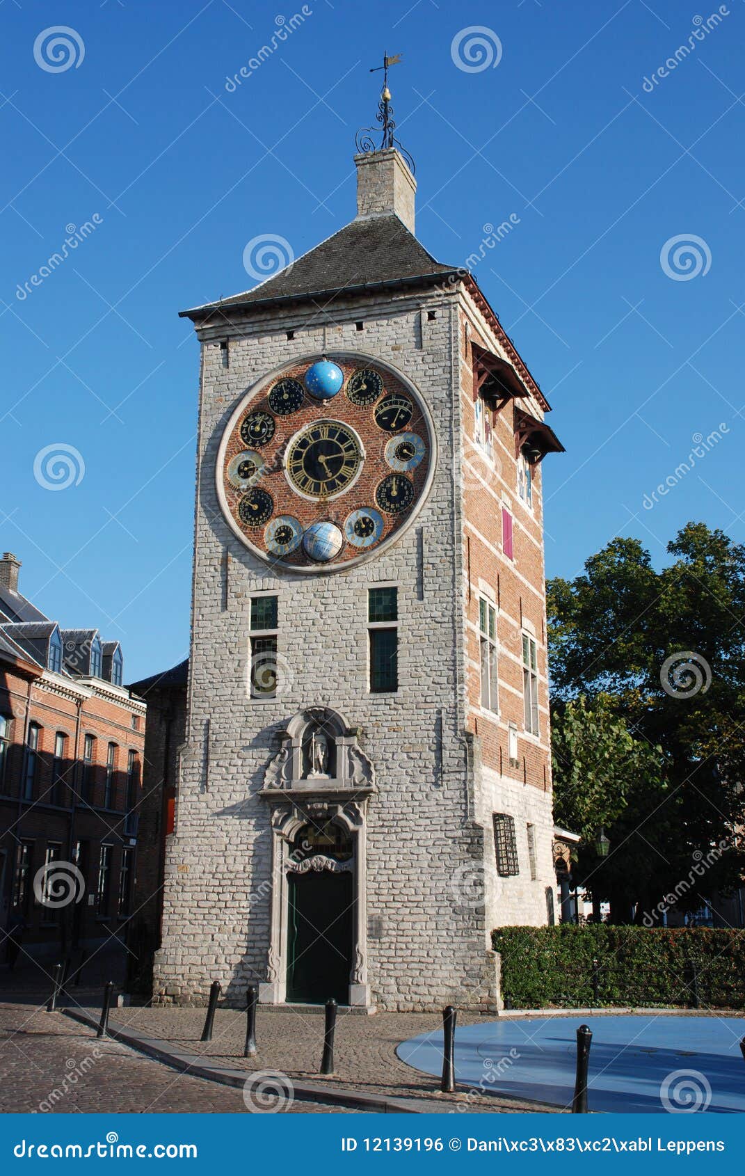 Zimmer Tower Lier stock photo. Image of monument, belgium - 12139196