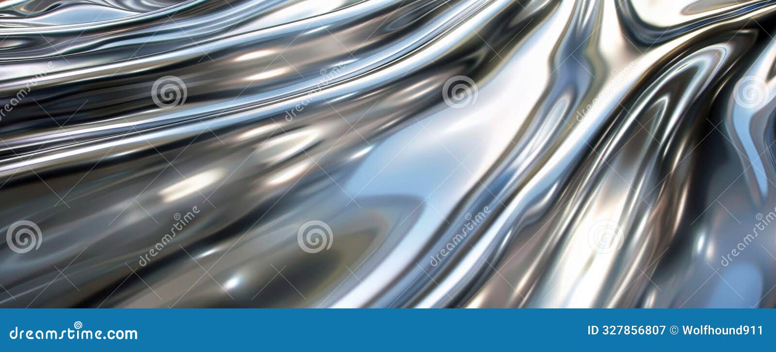 A Zinc Background with Smooth, Flowing Lines and a Reflective Surface ...