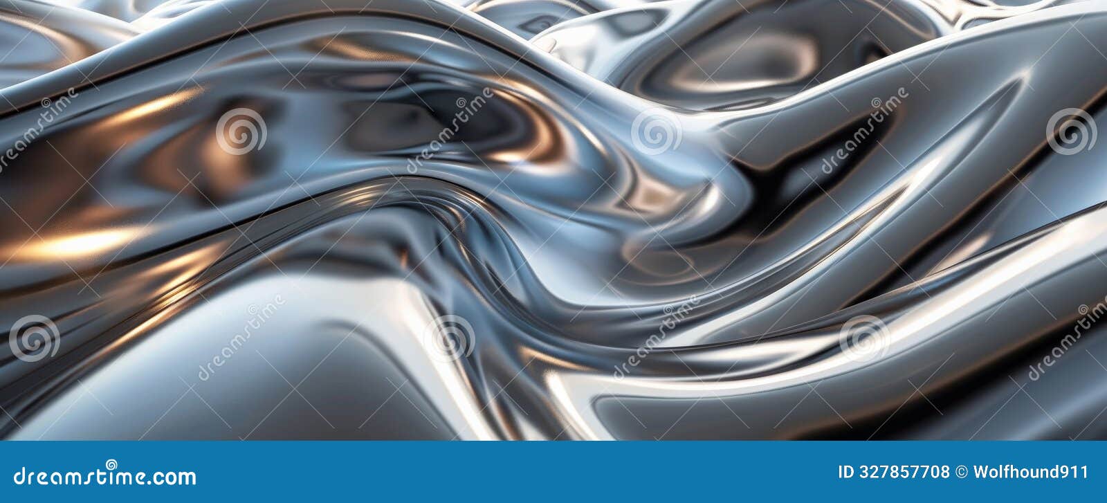 A Zinc Background with Smooth, Flowing Lines and a Reflective Surface ...