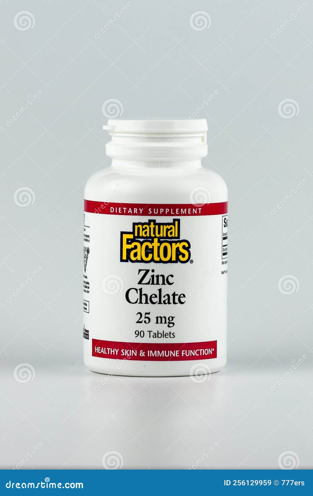 Zinc Chelate Editorial. Dietary Supplement in the Jar Editorial Stock ...