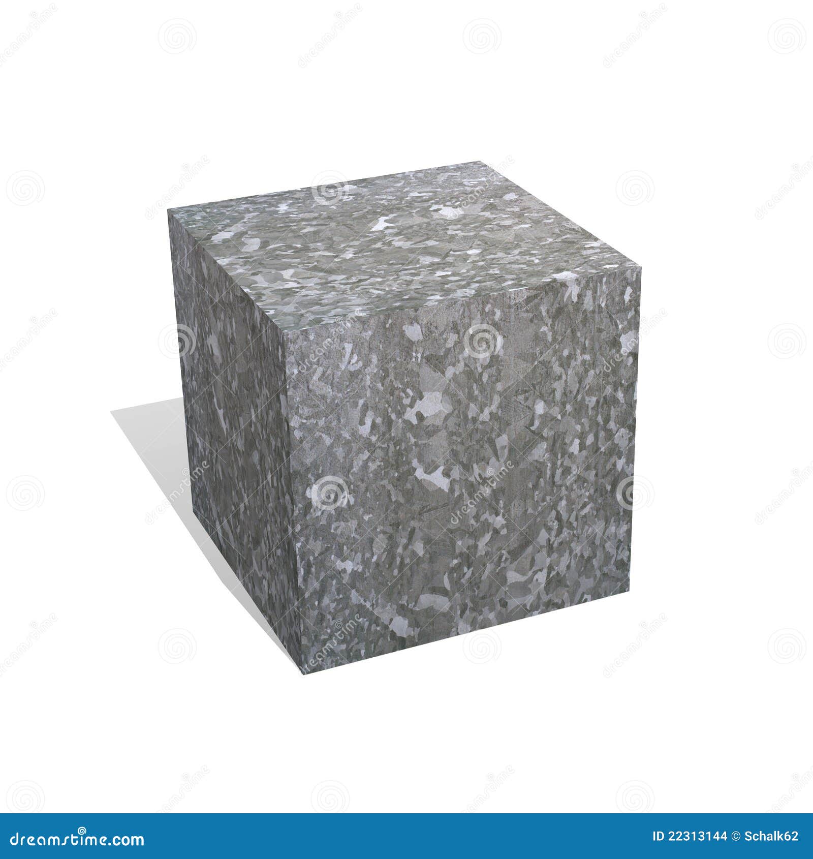 Zinc Solid Cubes