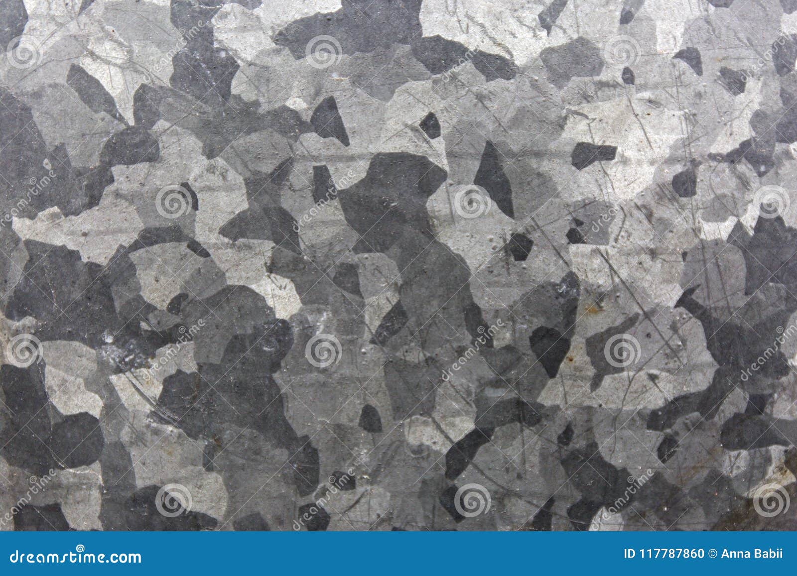 Zinc Galvanized Metal Texture. Close Up Background. Stock Photo - Image ...