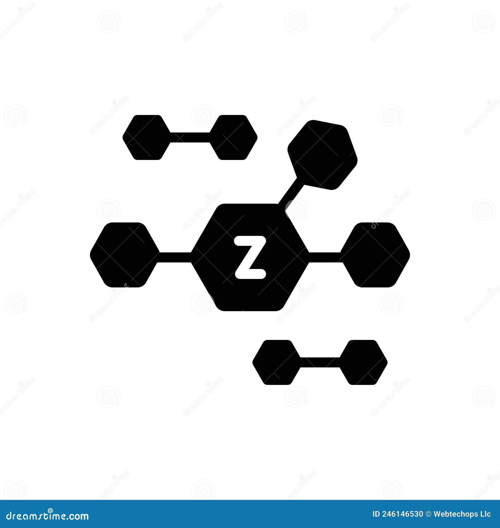 Zinc Oxide ZnO Nanoparticles Royalty-Free Cartoon | CartoonDealer.com ...