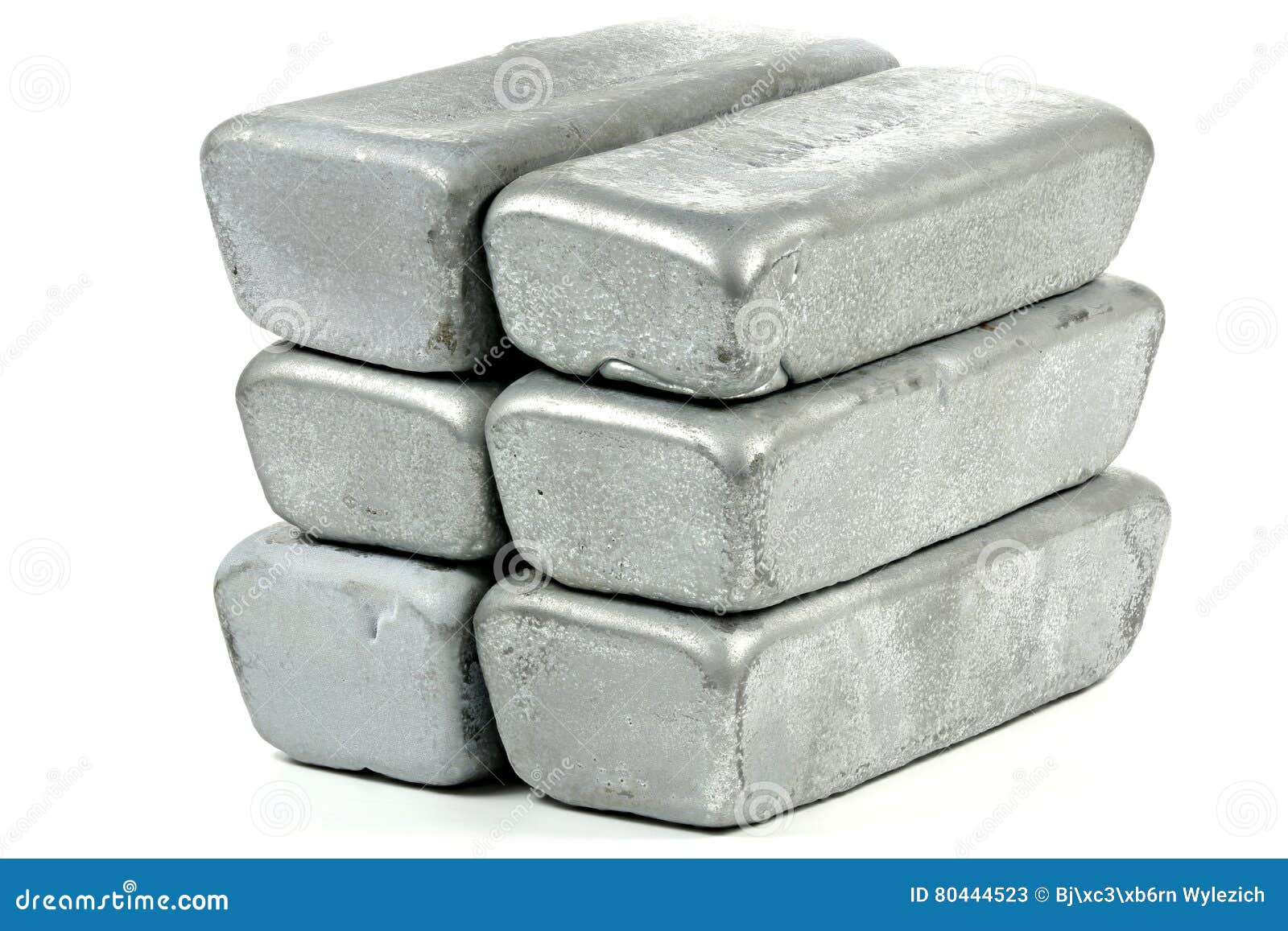 Zinc ingots stock image. Image of ingots, ingot, recycling - 80444523
