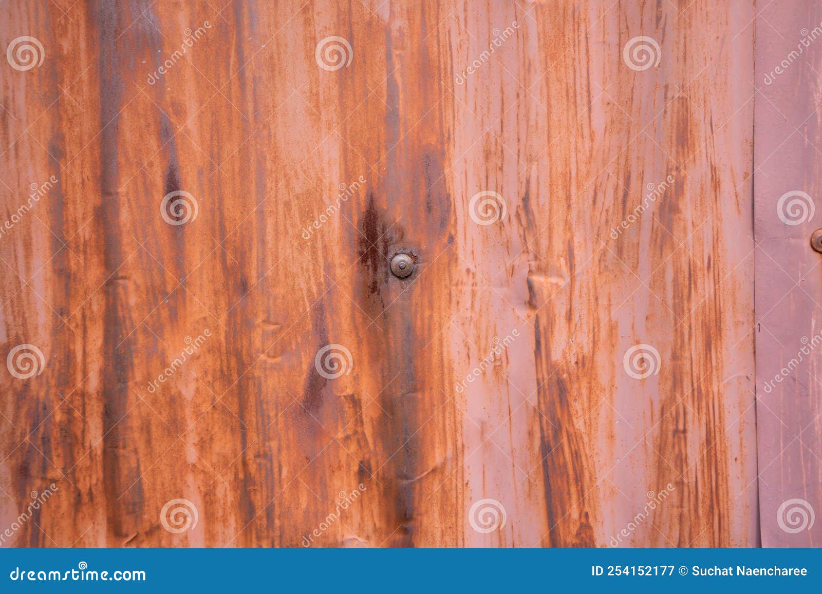 Zinc Painted Metal with Rust Texture Stock Image - Image of stain ...