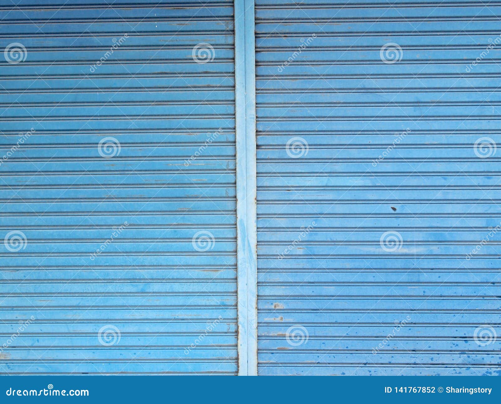 Zinc plate blue stock photo. Image of construction, architecture ...