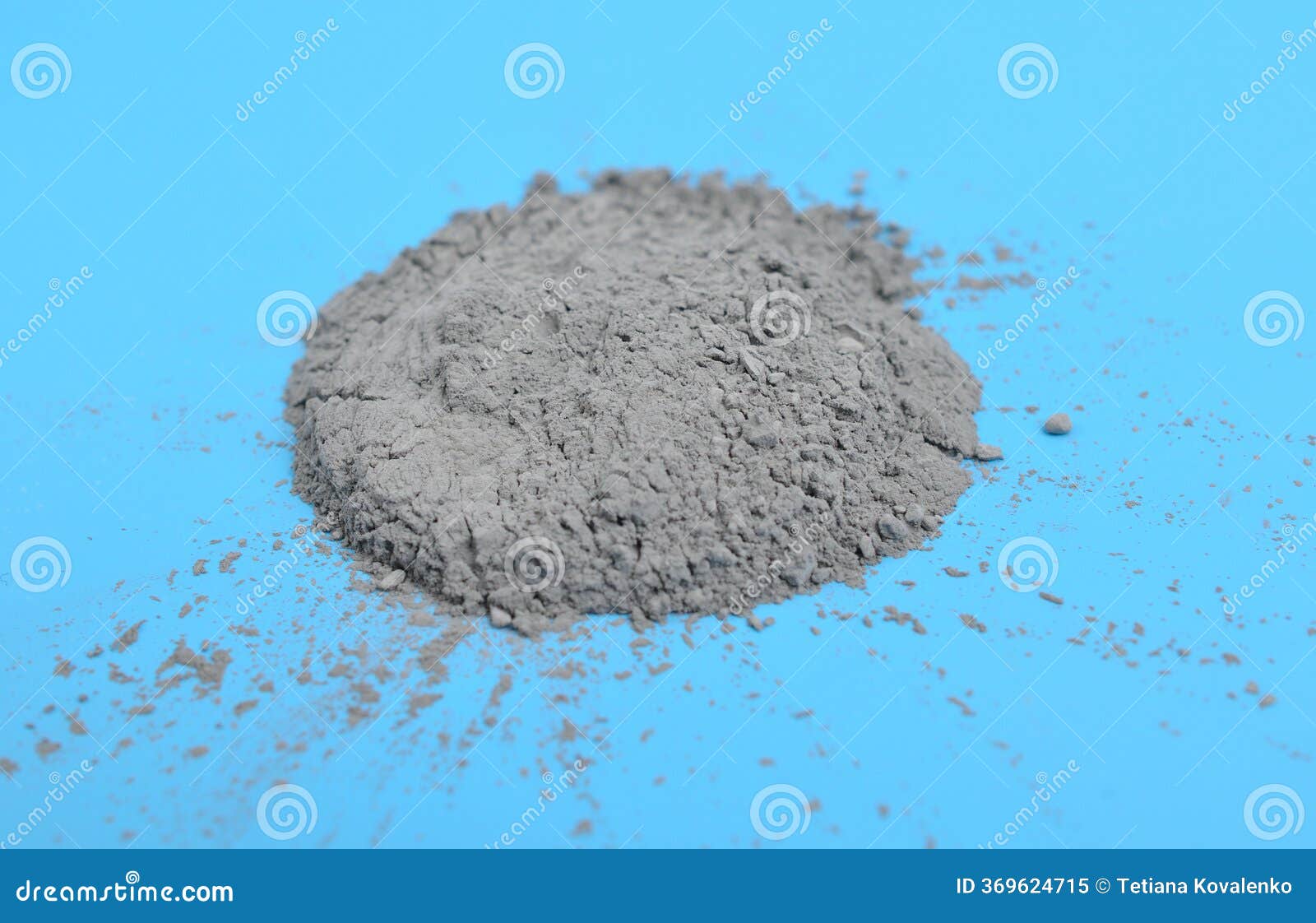 Zinc Powder In Chemical Watch Glass. Close Up Chemical Ingredient On ...