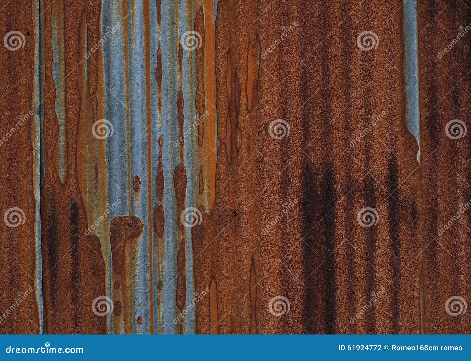 Zinc sheets stock photo. Image of zinc, rust, iron, backdrop - 61924772