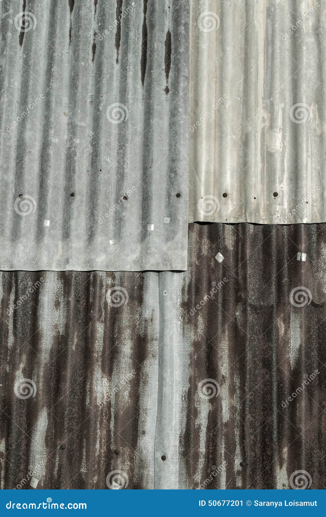 Zinc texture - rusty stock image. Image of aged, metal - 50677201