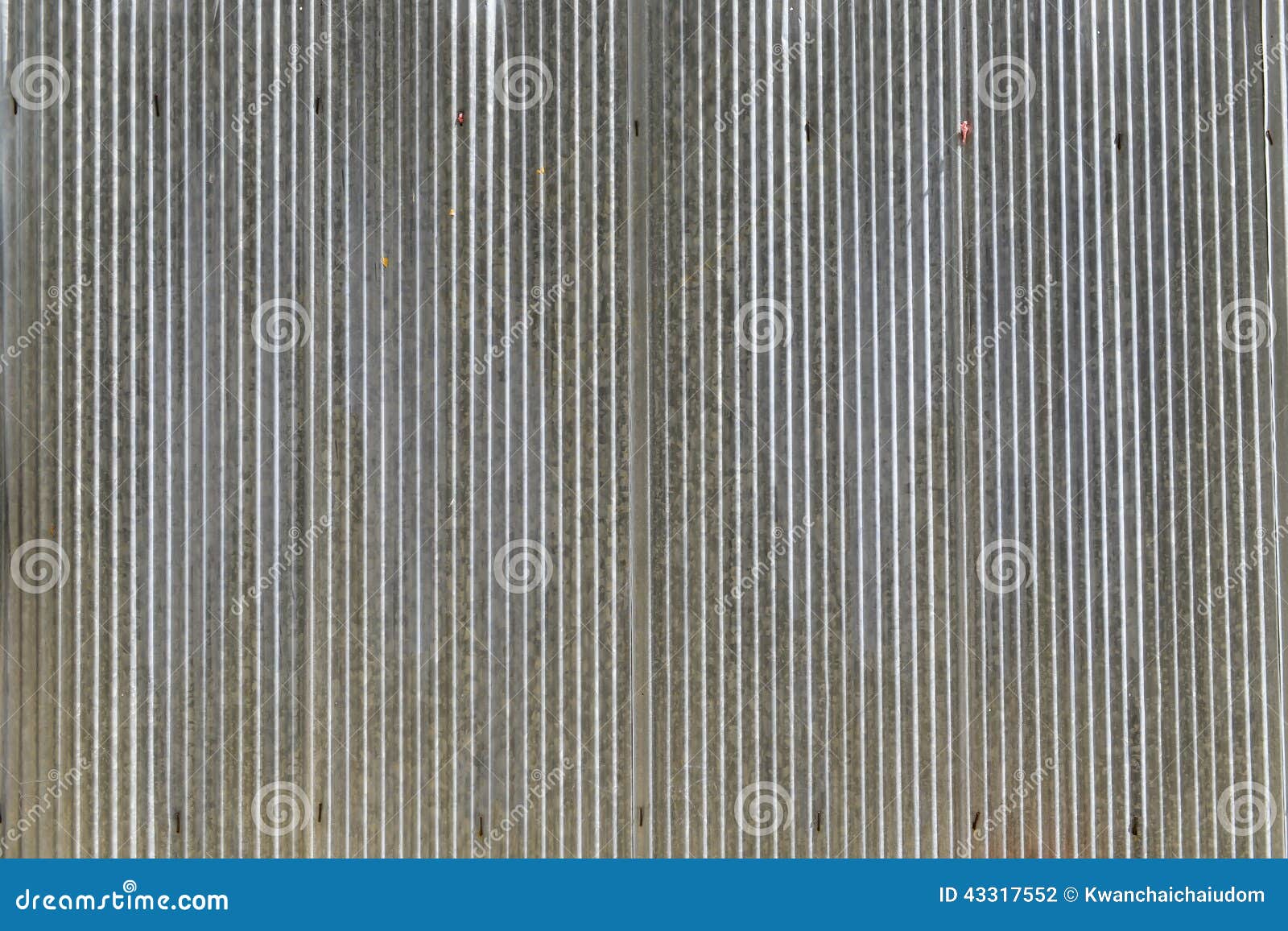 Zinc tiles stock photo. Image of texture, corrugated - 43317552