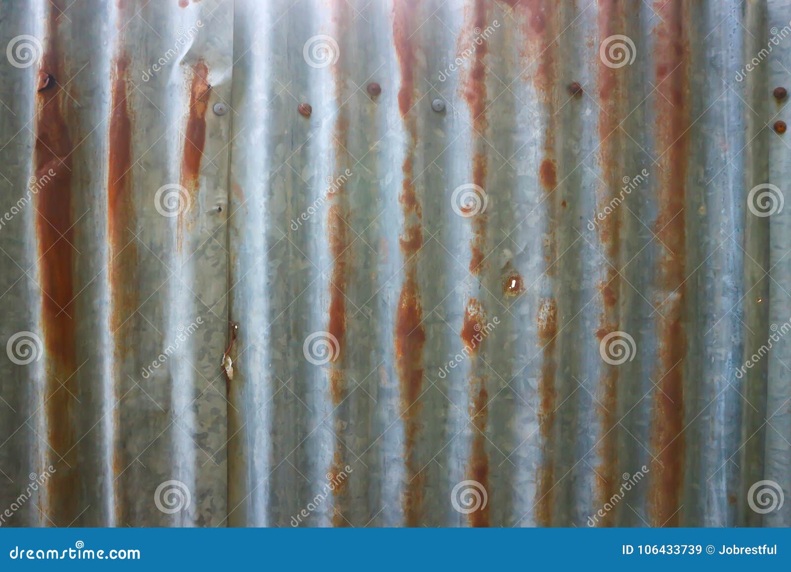 Zinc or zinc wall stock image. Image of wall, fence - 106433739