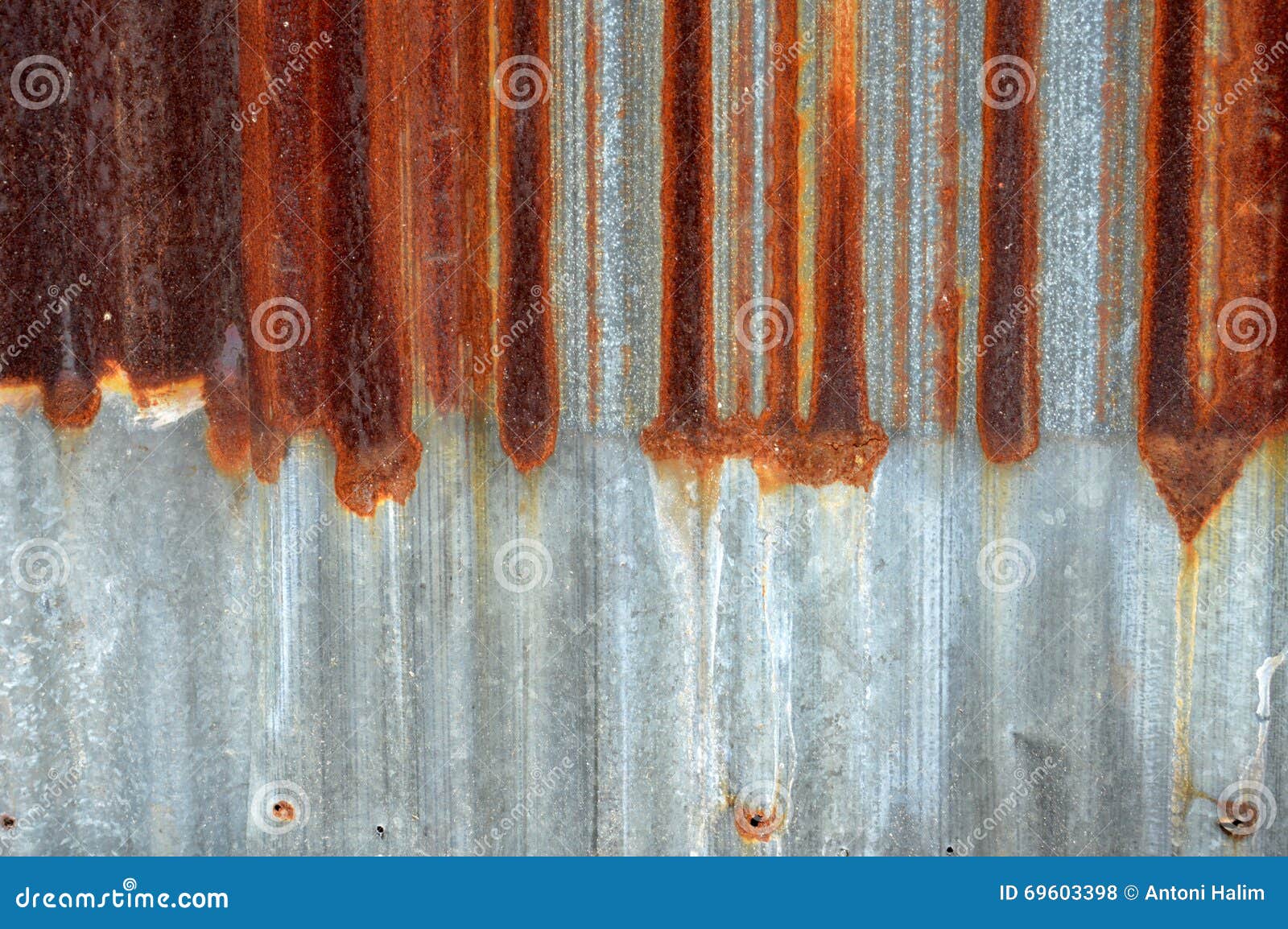 Red Zinc Wall Panel With Rough Pattern Background Seamless And Texture ...
