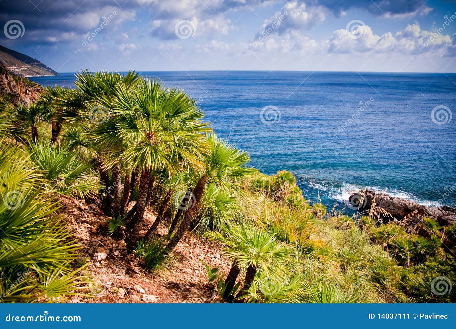 Zingaro Natural Reserve, Sicily Stock Image - Image of trek, tonnara ...