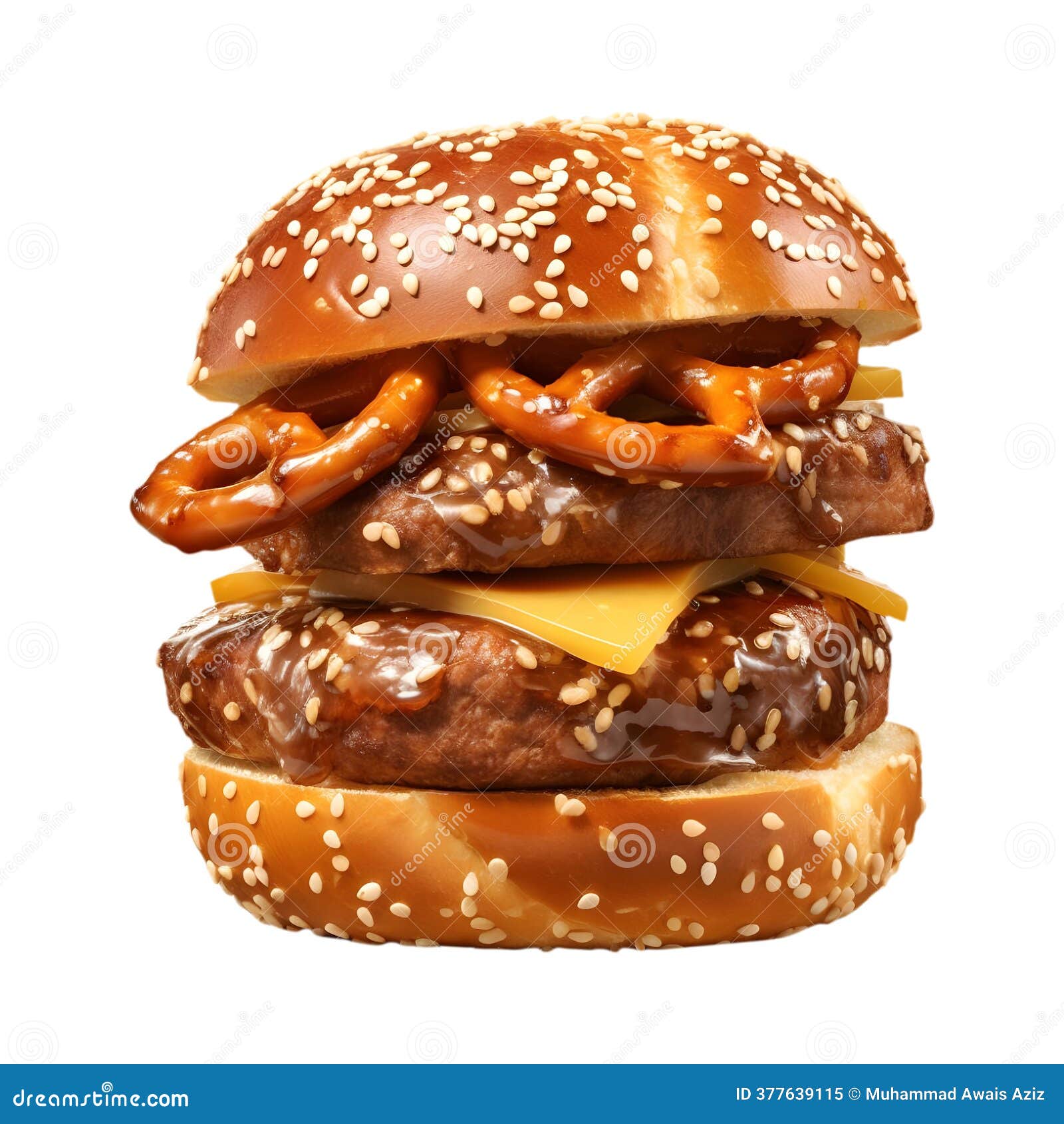 Zinger Burger On Transparent Background - Ai Generated Stock Image ...