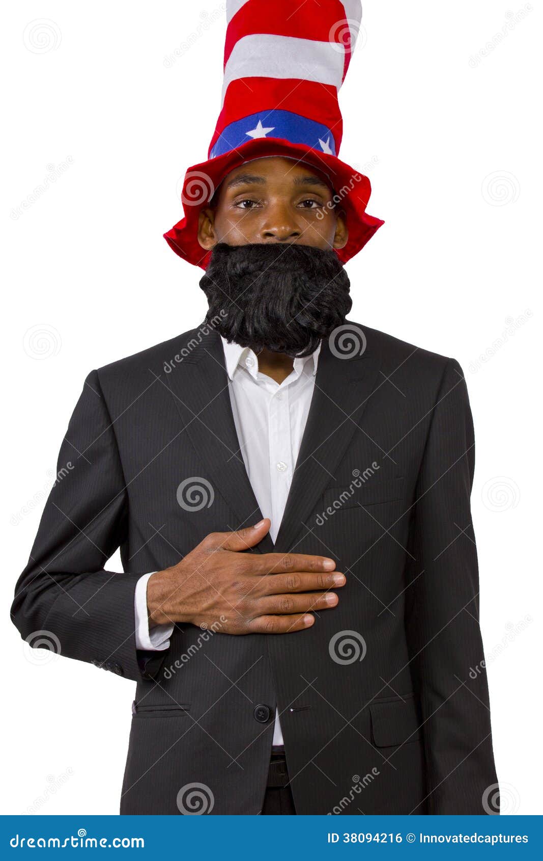 Zio Sam fotografia stock. Immagine di presidente, america - 38094216