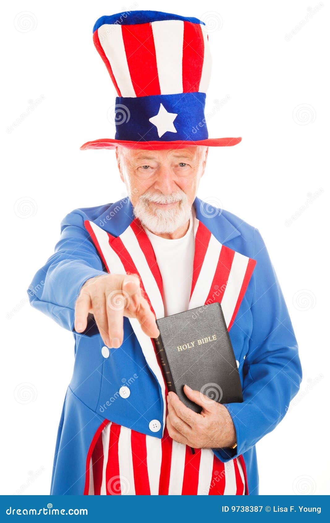 Zio Sam - Chiesa e Stato immagine stock. Immagine di capelli - 9738387