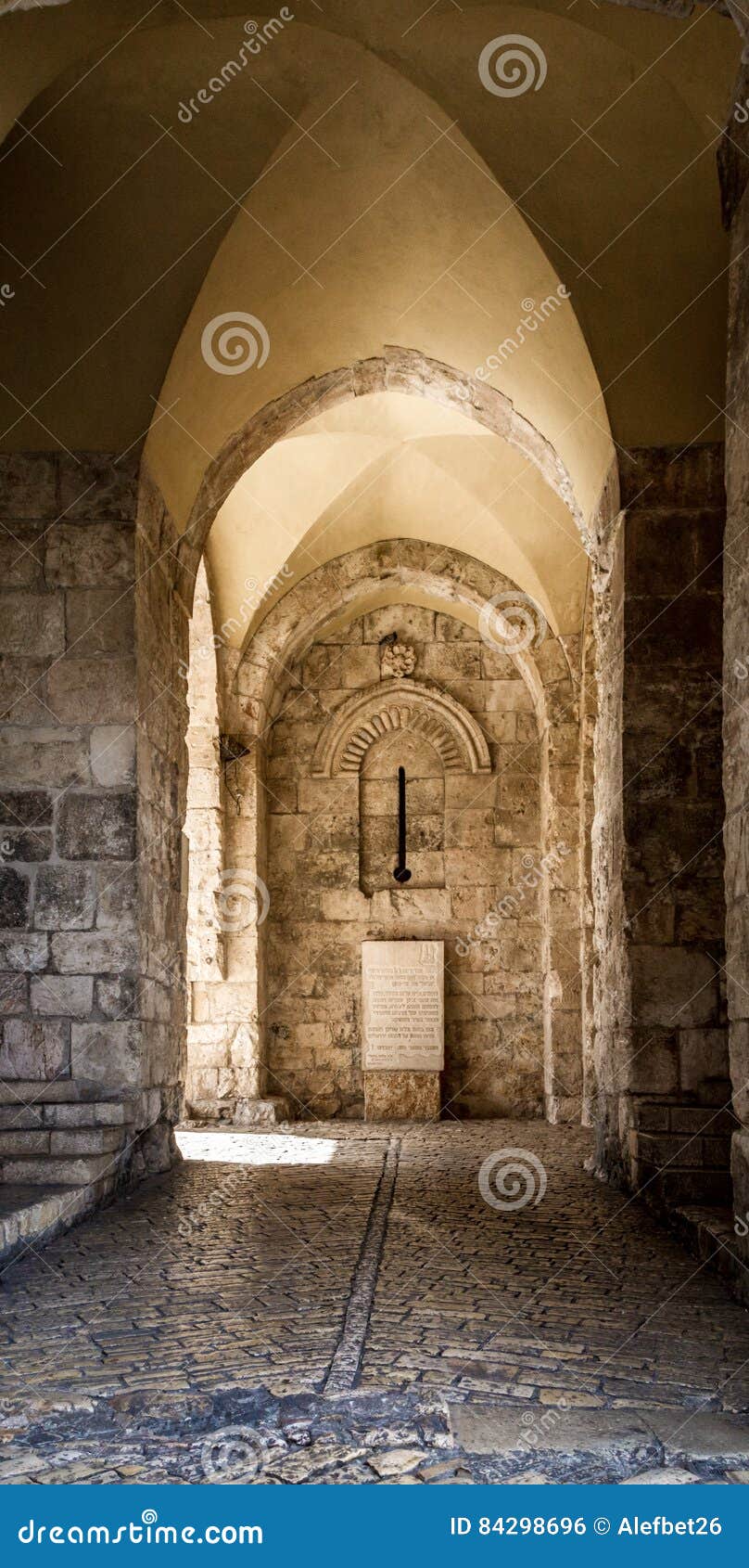 Zion Gate of Jerusalem, Israel Stock Photo - Image of landmark, arch ...