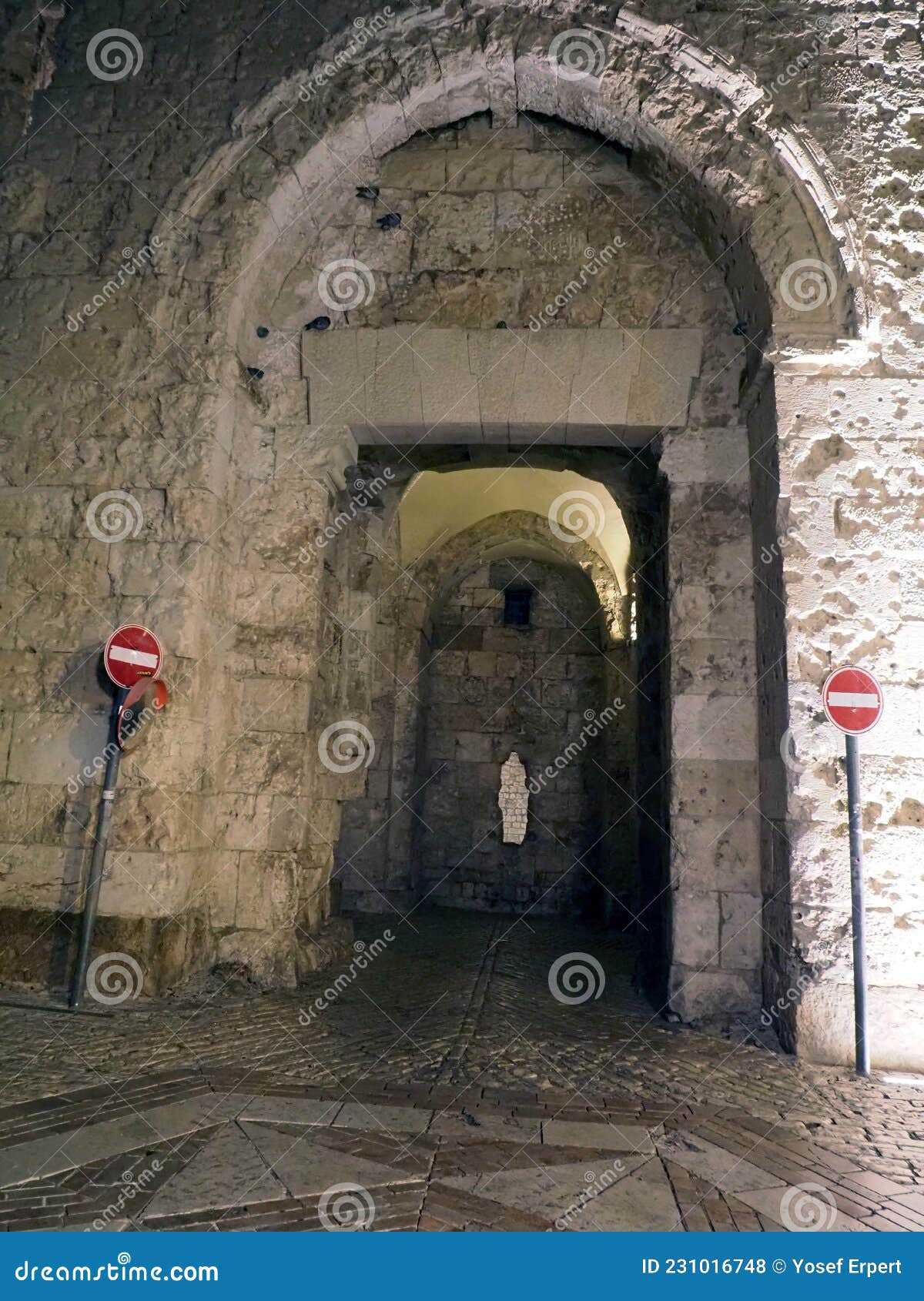 Zion Gate of the Old City of Jerusalem Stock Photo - Image of jerusalem ...