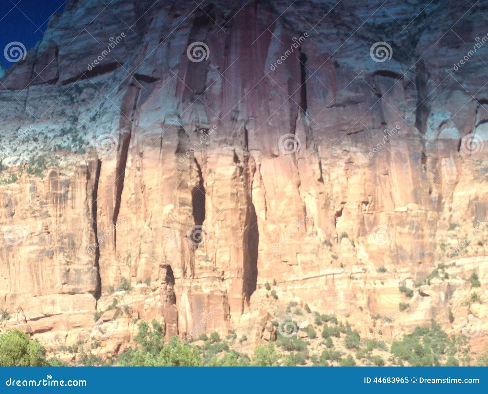Zion National Park editorial image. Image of rock, park - 44683965
