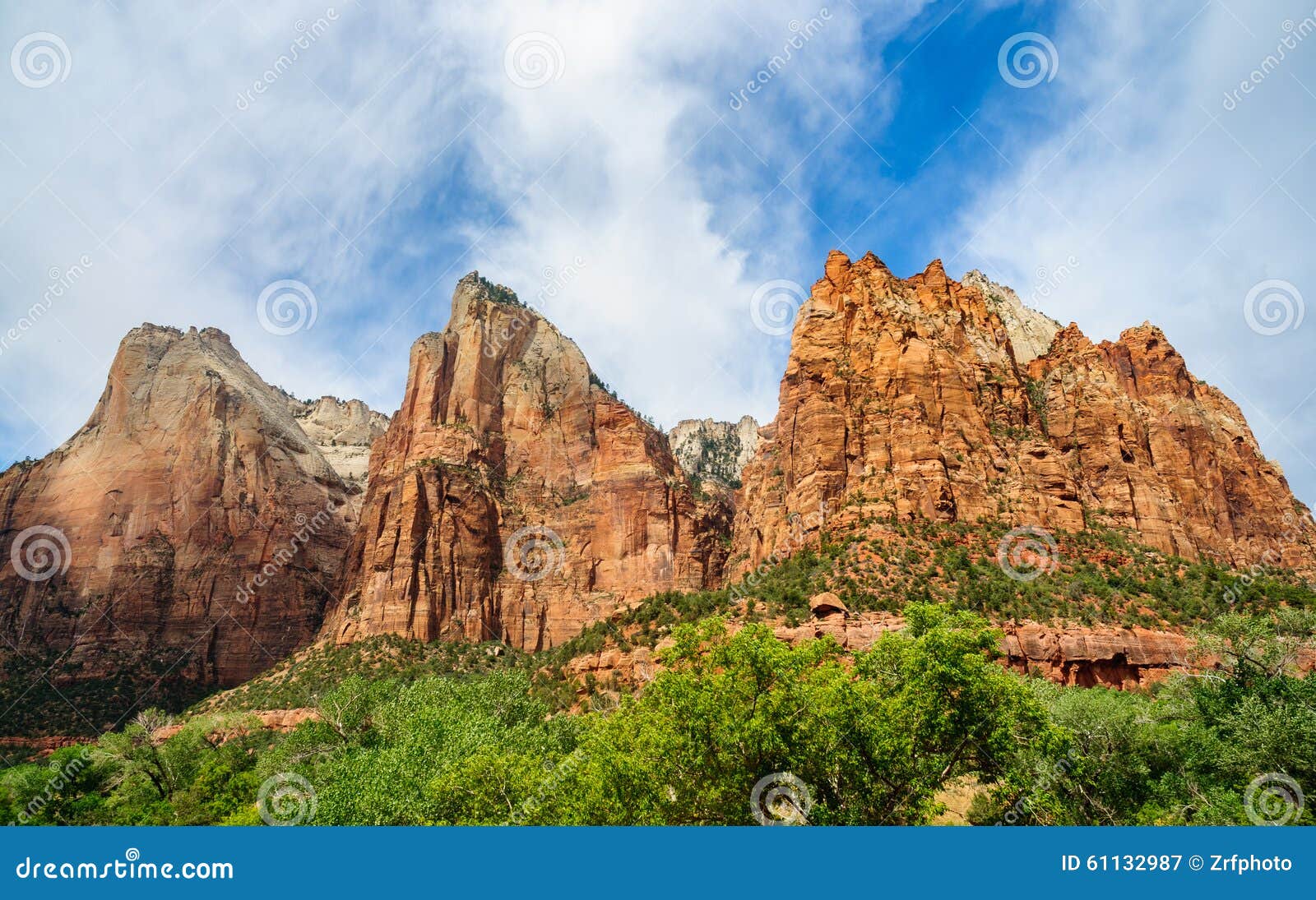 Zion National Park stock image. Image of mojave, canyon - 61132987
