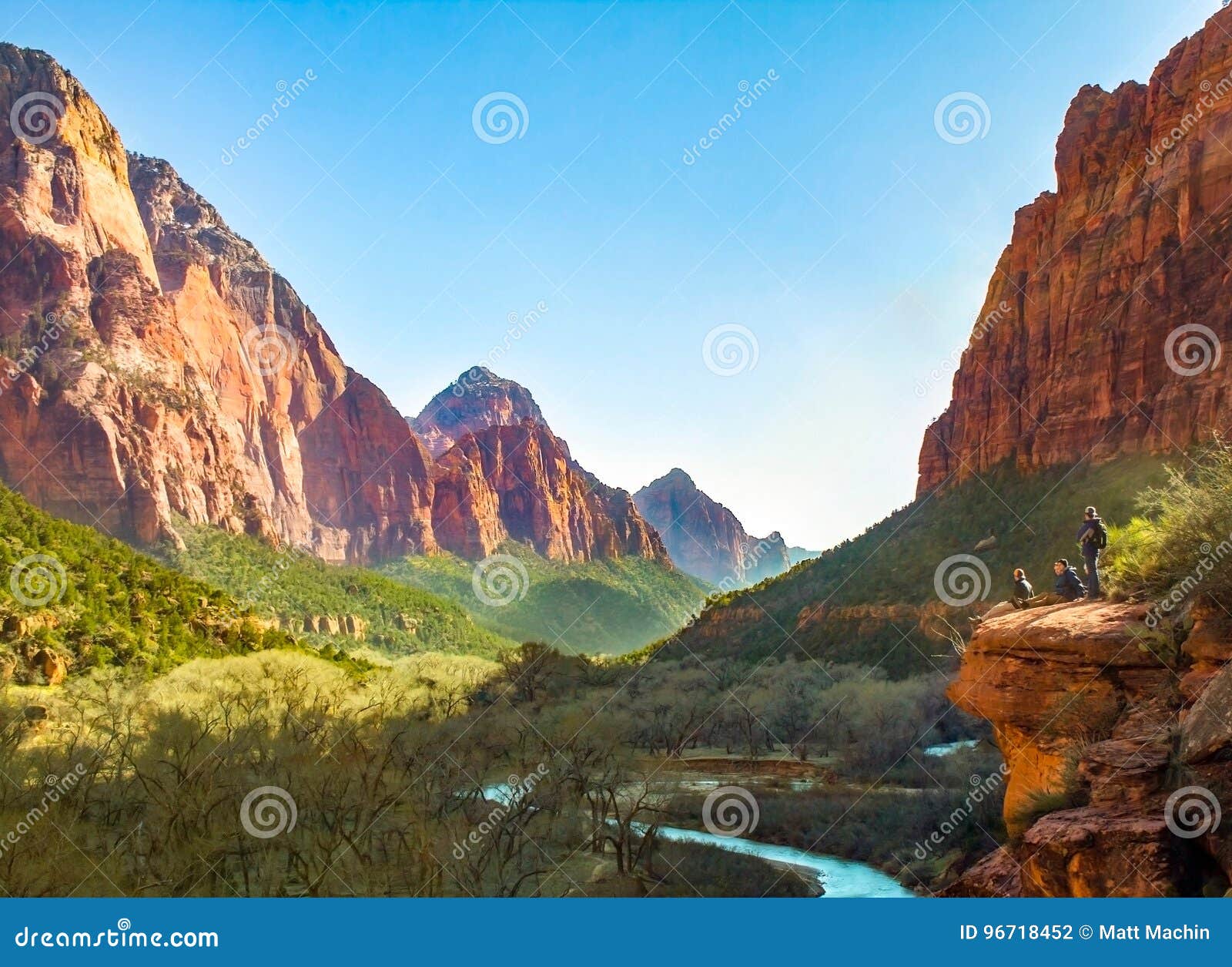 Zion National Park editorial photography. Image of river - 96718452