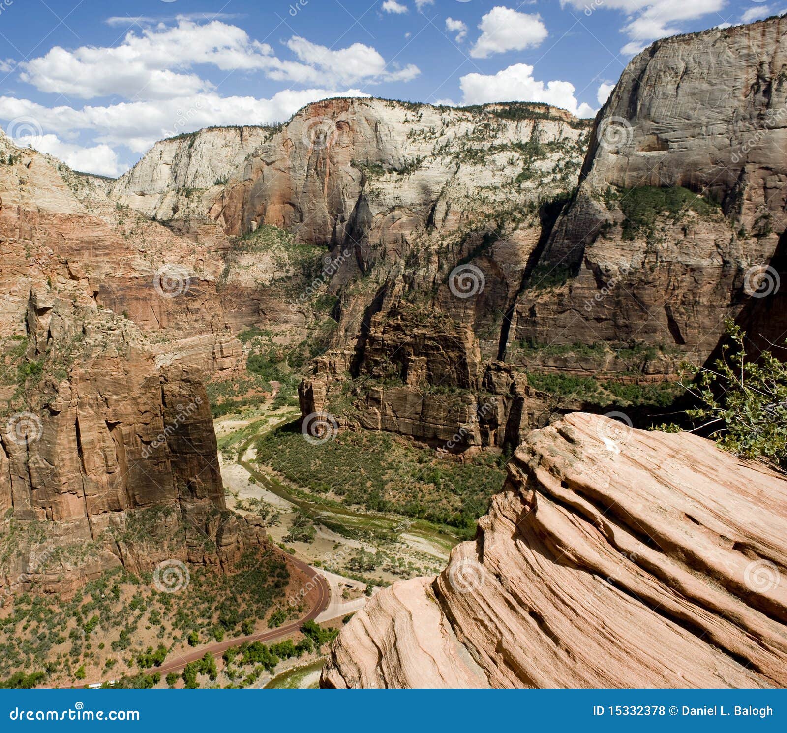 Zion rock formations stock photo. Image of layer, birds - 15332378