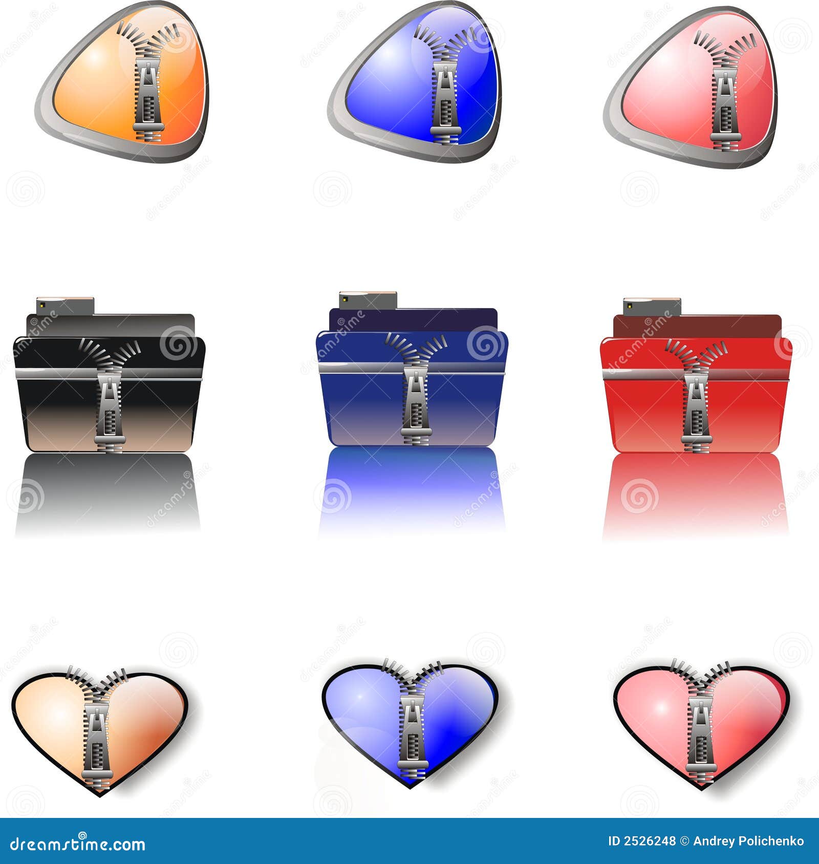 Zip stock illustration. Illustration of network, form - 2526248