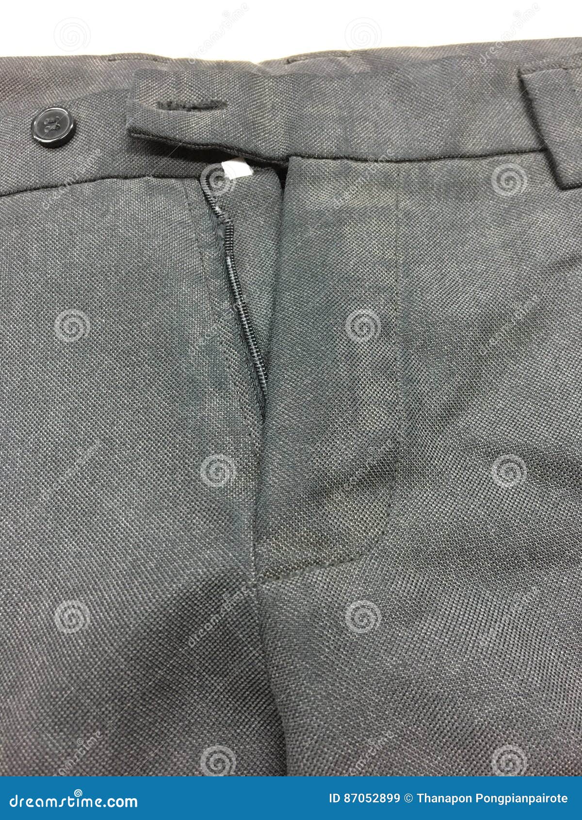 Zip broken stock image. Image of pants, broken, fixed - 87052899