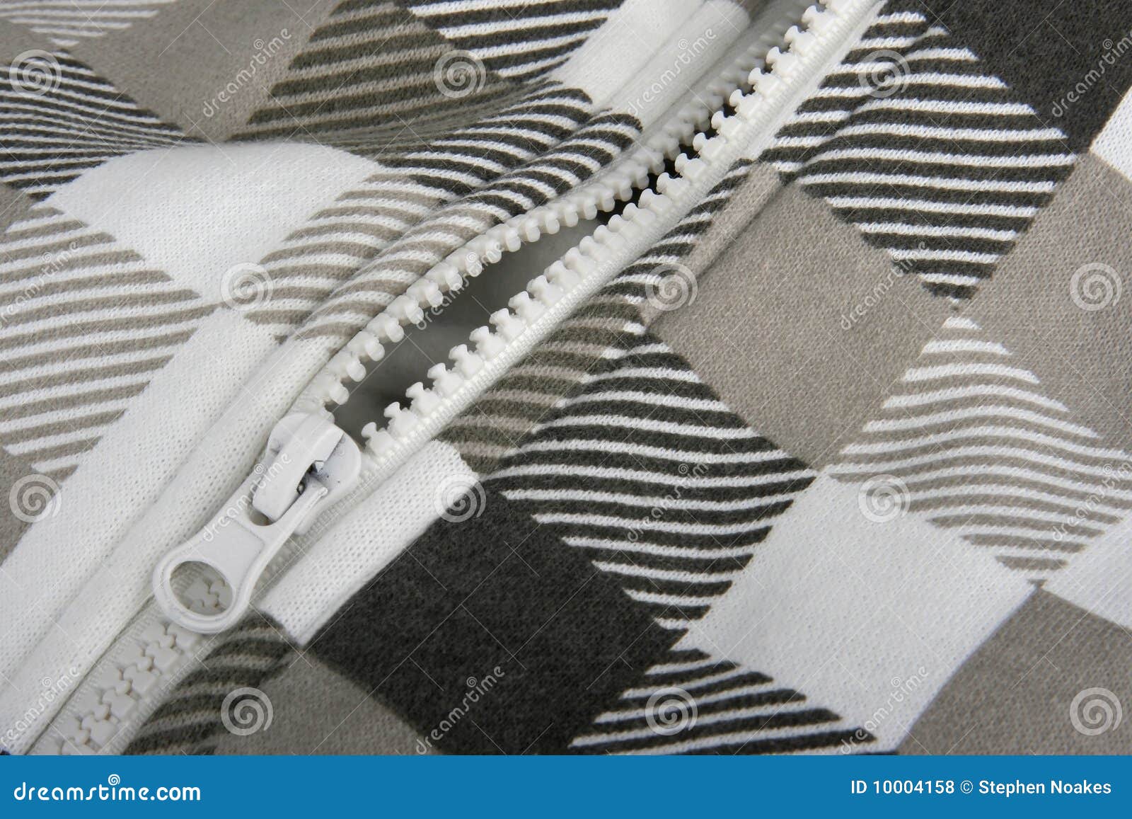 Zip on cloth stock photo. Image of garment, open, clothing - 10004158