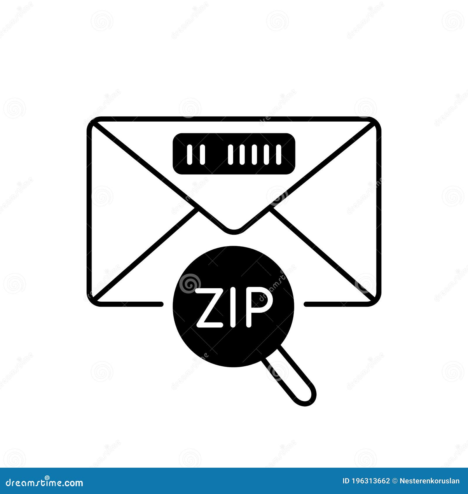 Red Qr Code On The Black Qr Codes Background Royalty-Free Cartoon ...